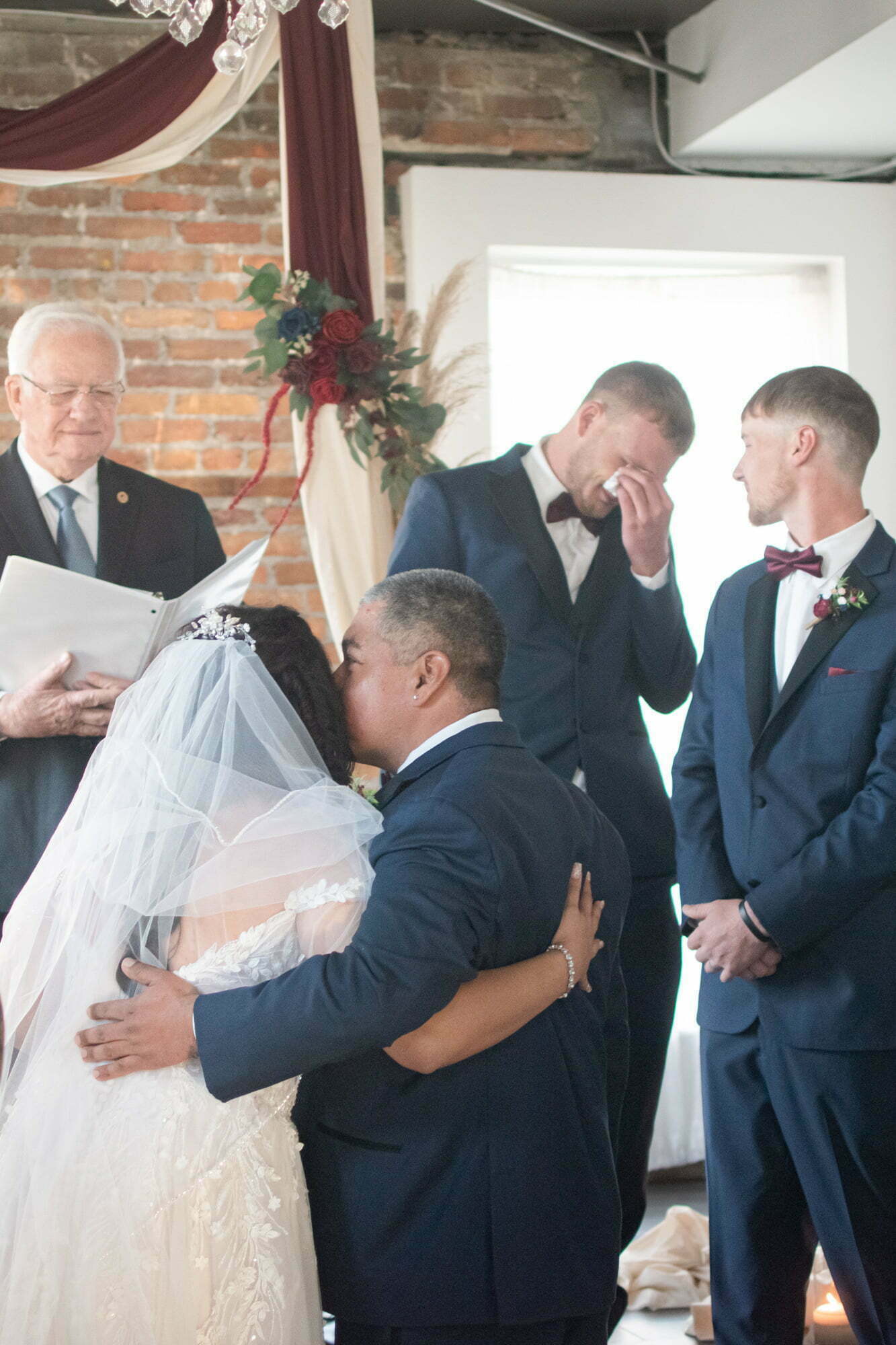 Photo: Wilmington, NC Wedding Photography First Look Portrait.